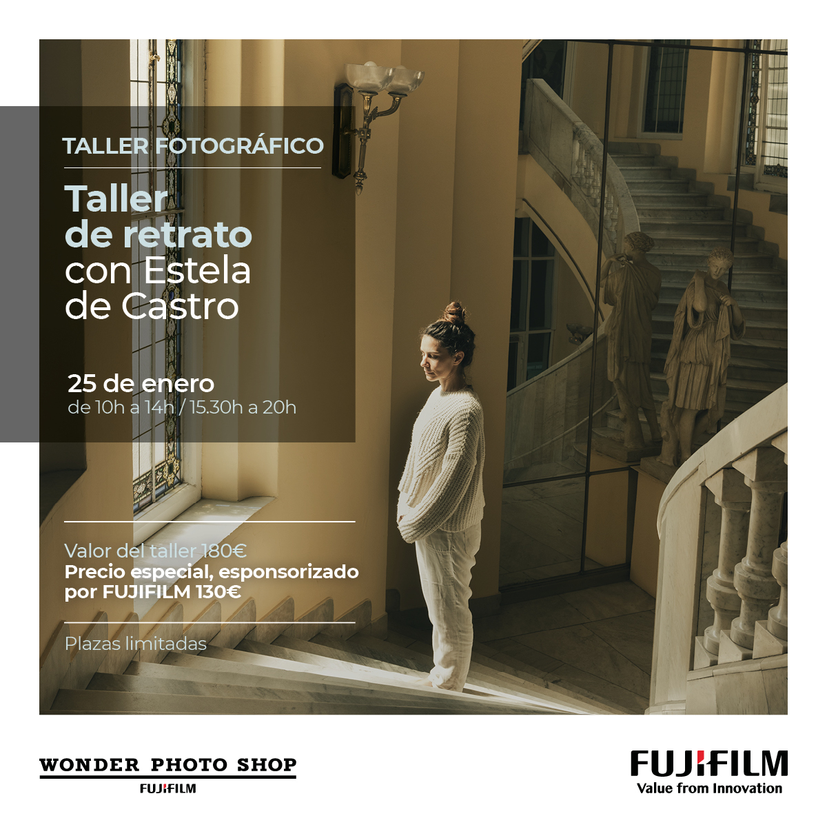 TALLER de RETRATO con ESTELA de CASTRO